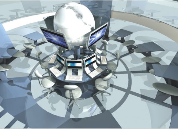 Digital Information Centre Concept – Mohamad Salem Design