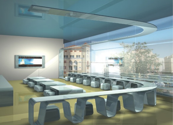 Digital Information Centre Concept – Mohamad Salem Design